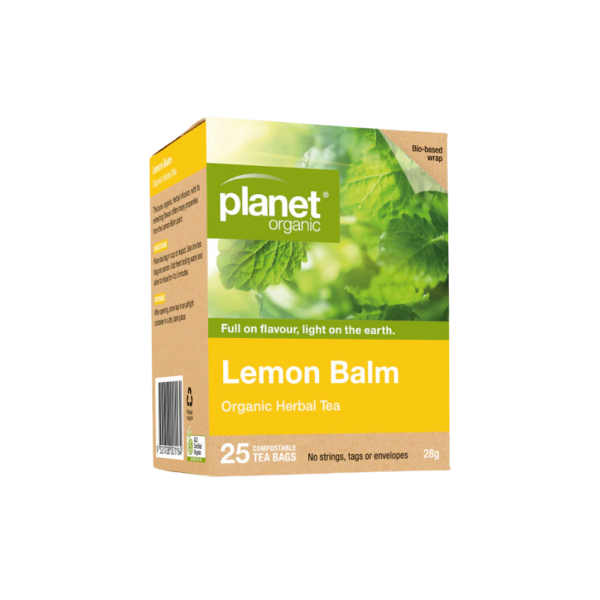 Planet Organic lemon balm tea - Royal Nut Company